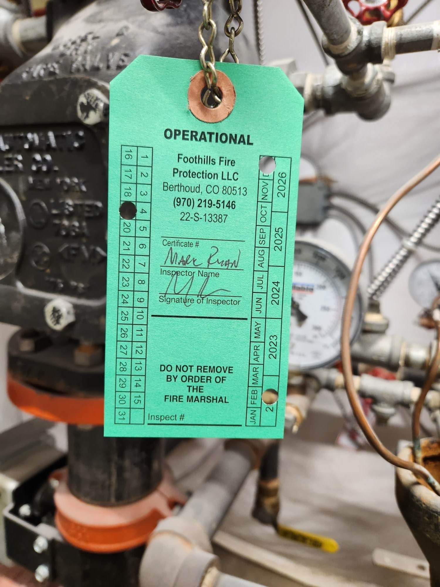 Testing & Inspection - mavenfireprotection